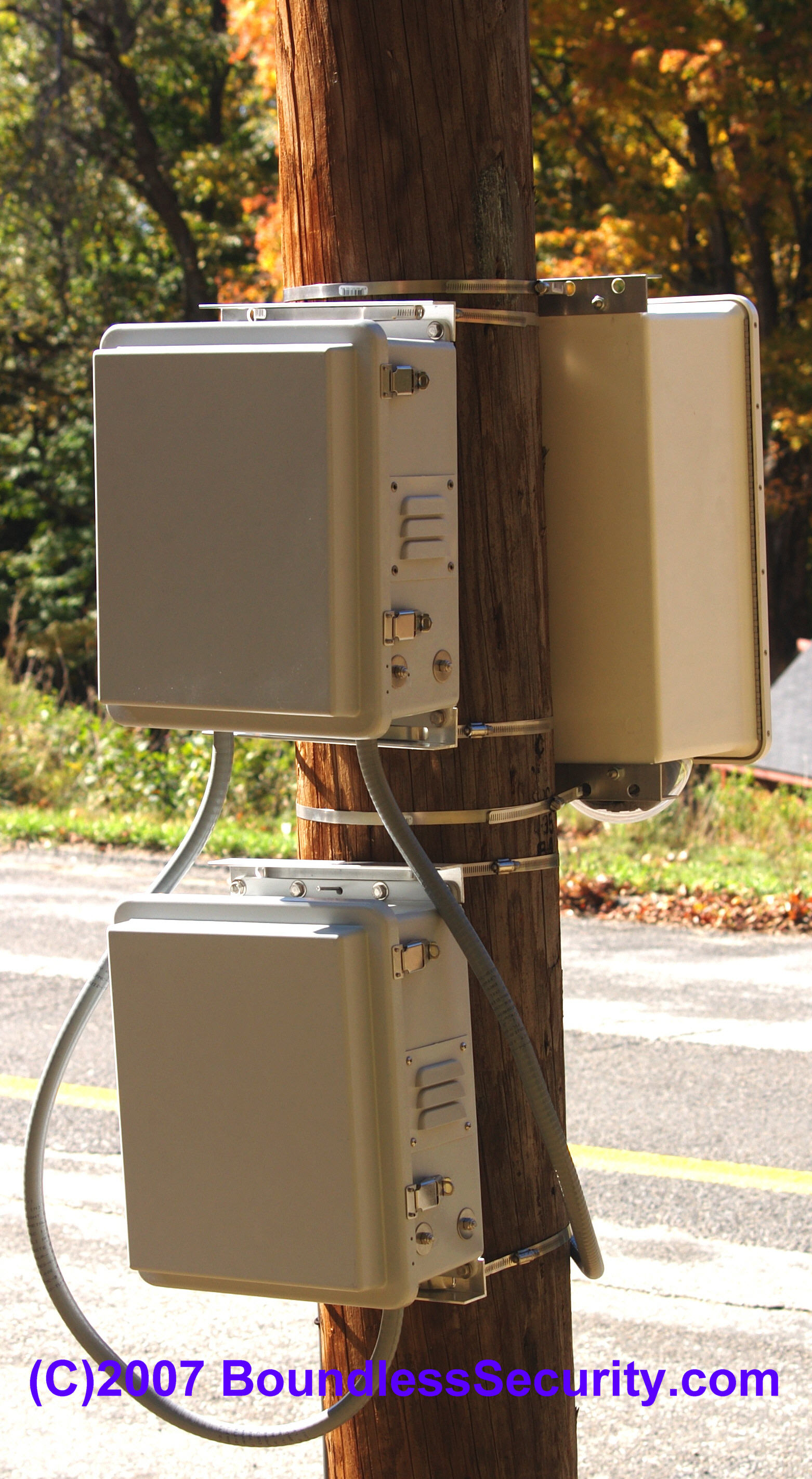 Boundless’ Nail-and-Go™, ultra low bandwidth, digital pole camera ...